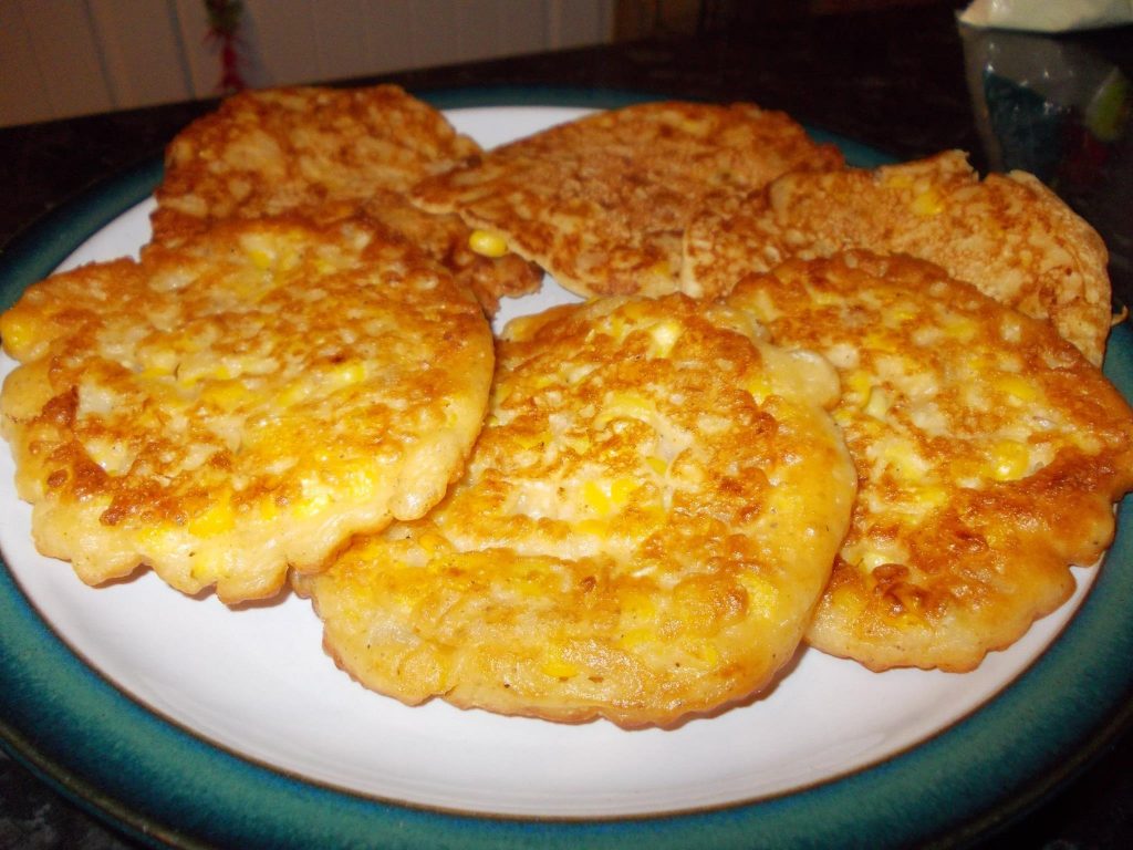 Sweet corn Fritters - Feed Your Family for £20 a week