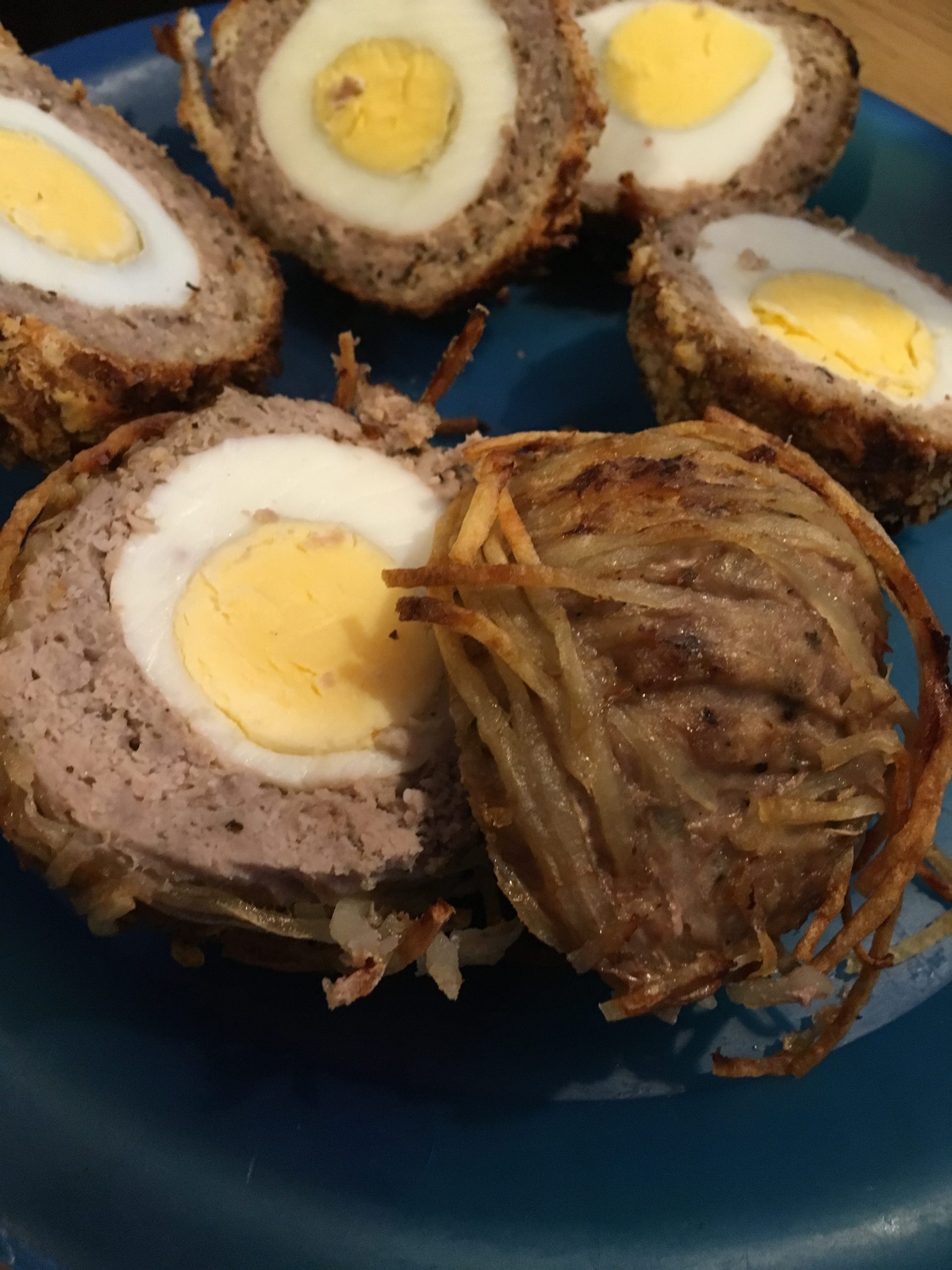 Potato string scotch eggs - Feed Your Family for £20 a week